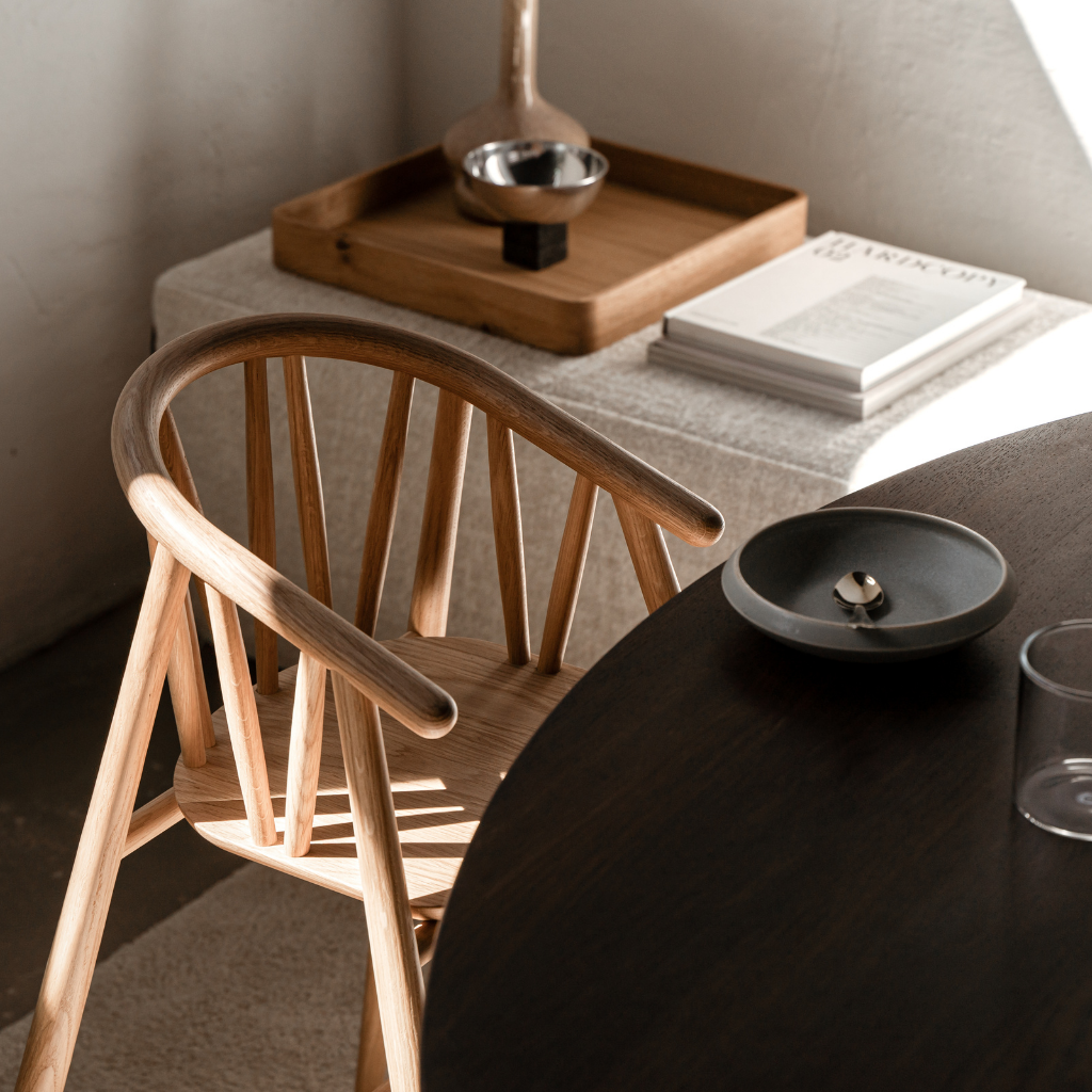 Saga Highchair - Oak – Oaklings